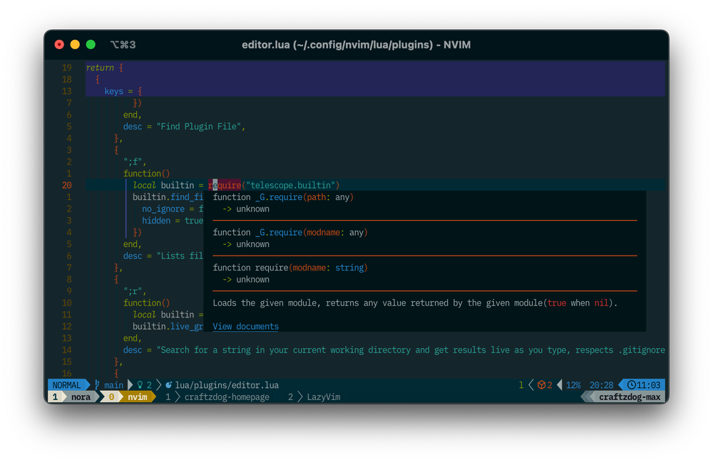Effective Neovim setup for web development towards 2024