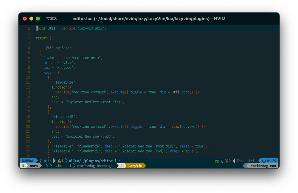Effective Neovim setup for web development towards 2024