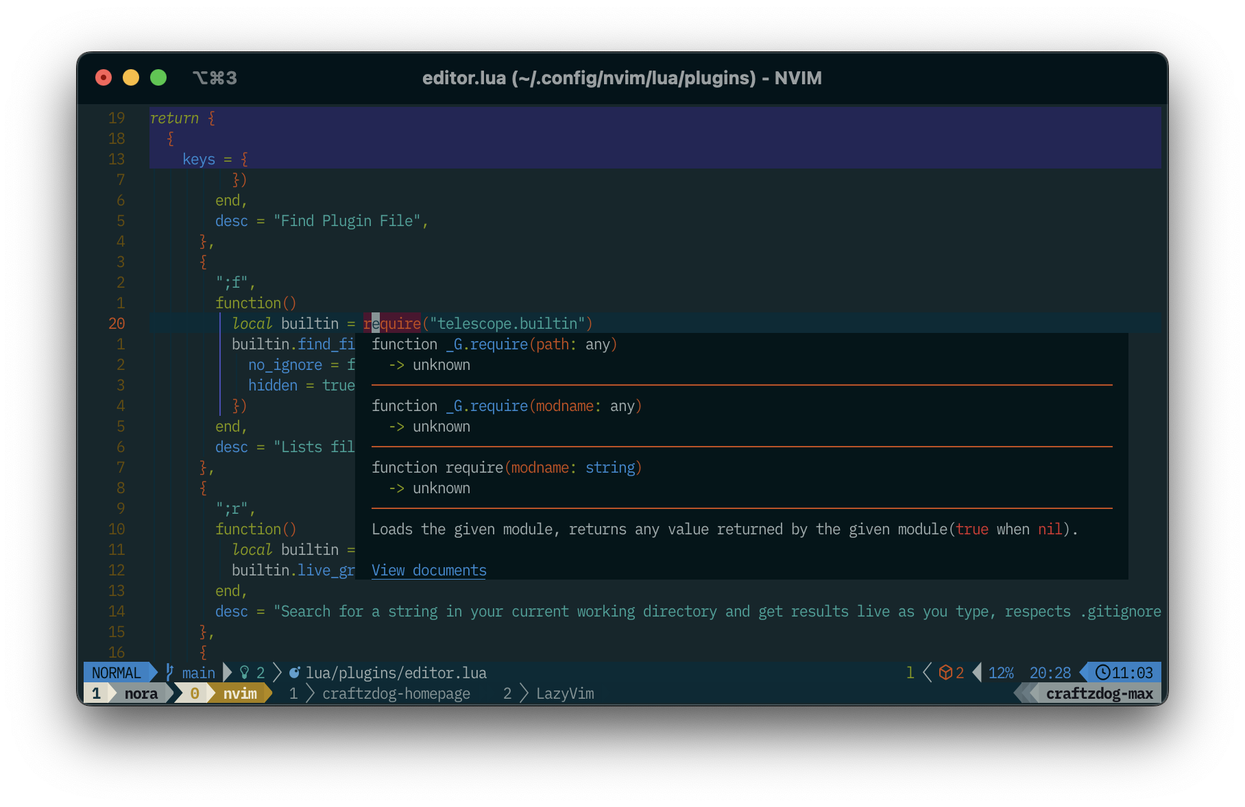 Effective Neovim setup for web development towards 2024