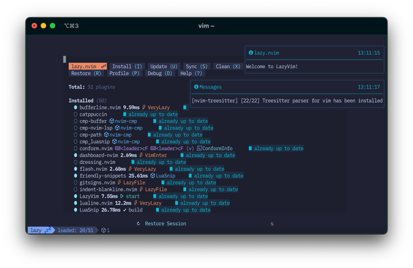 Effective Neovim setup for web development towards 2024